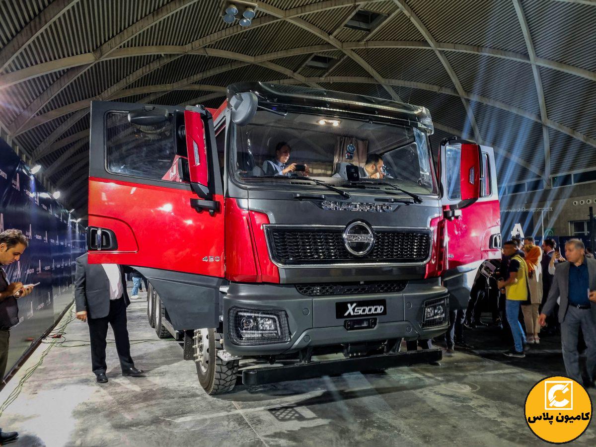 SHACMOTO X5000D قویترین کامیون کمپرسی ایران - کامیون پلاس